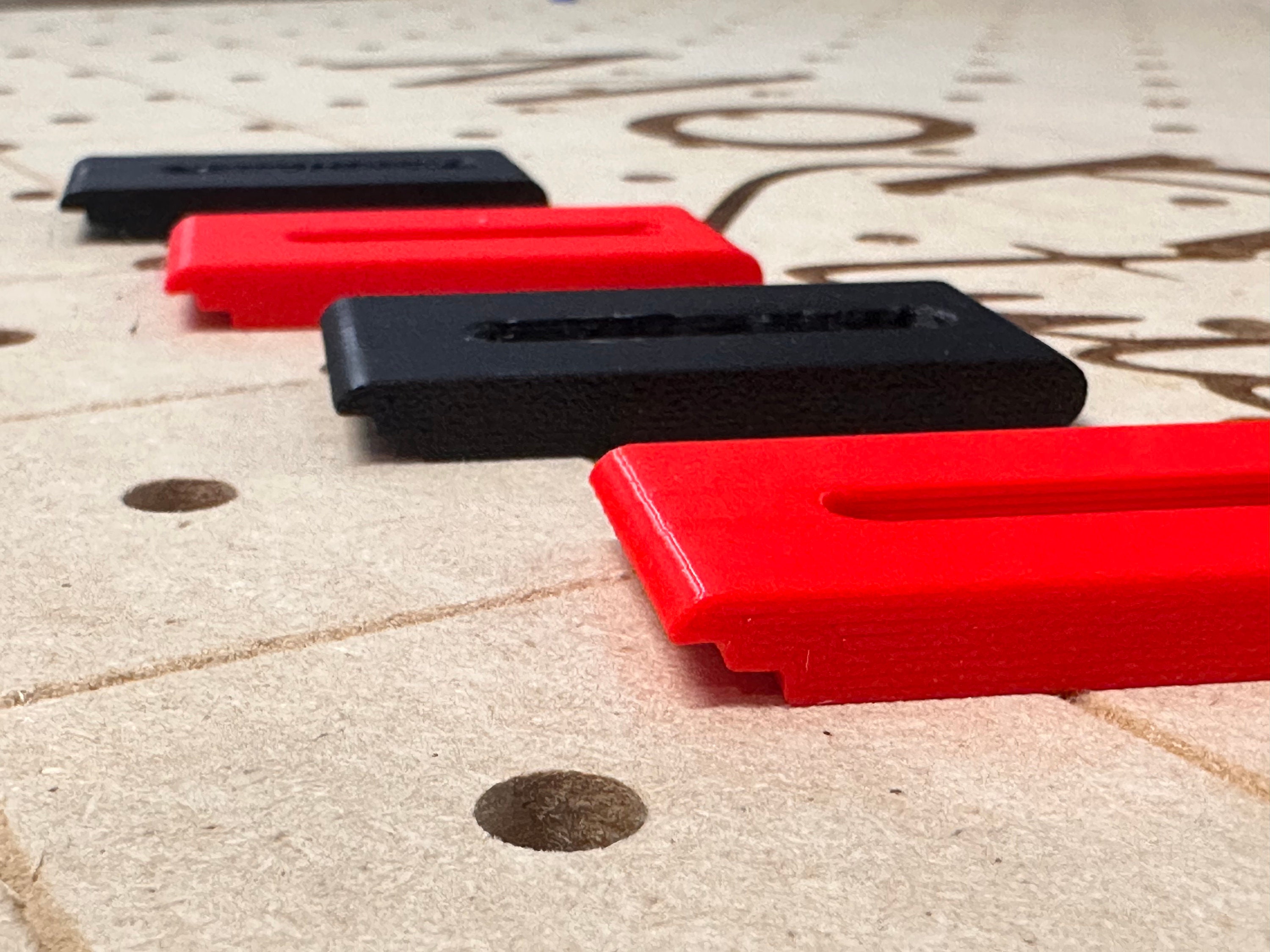 CNC Toe Clamps Low Profile, 3D Printed CNC Down Side Pressure Clamps ...