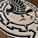Wooden Mexico National Team Crest, Mejico Soccer Football Futbol Emblem ...