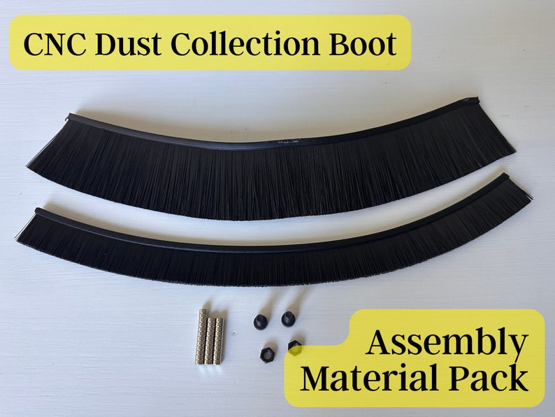 CNC Dust Boot Assembly Material Pack for 3D Printing, 3D Printed CNC ...