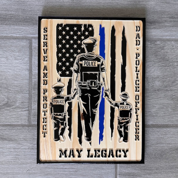 Law Enforcement Sign - Etsy