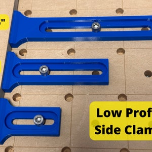 CNC Side Clamps Low Profile Digital Files, 3D Printed CNC Clamps and ...