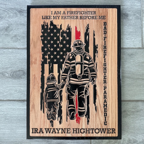 Firefighter Sign - Etsy