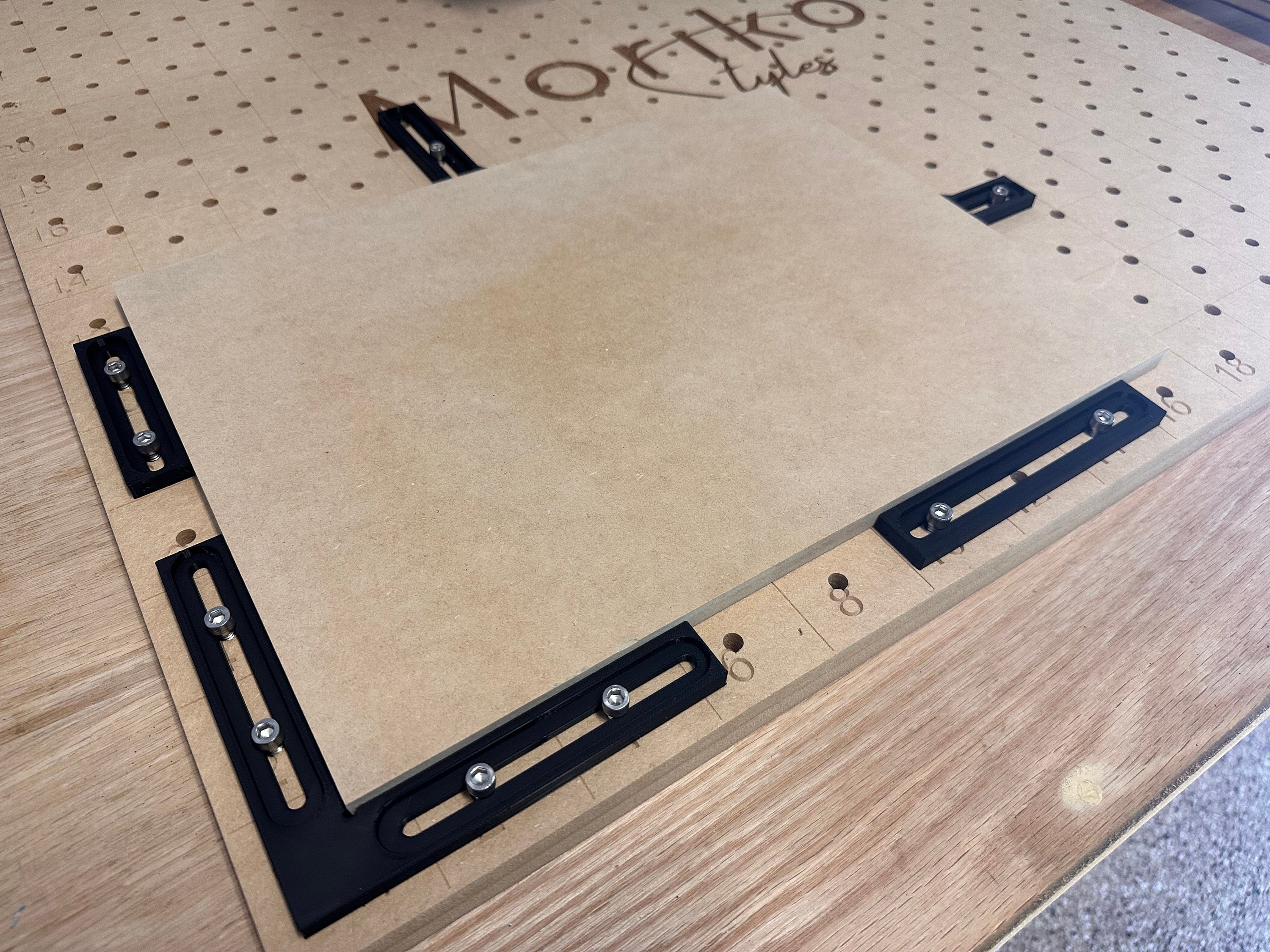 CNC Corner Fence Low Profile, 3D Printed CNC Corner and Side Fences ...