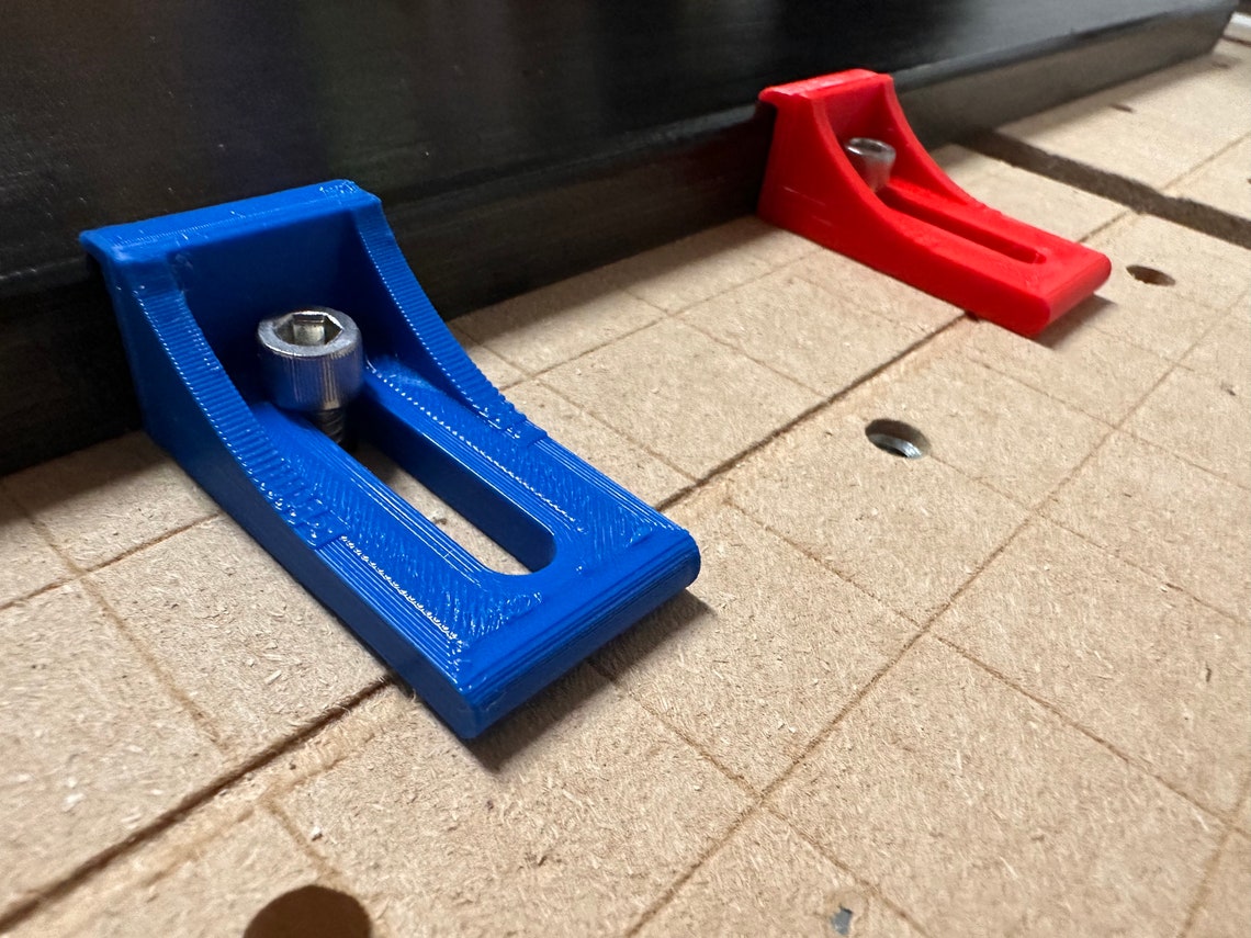 CNC Toe Clamps Low Profile 3D Printed CNC Down Side Pressure - Etsy