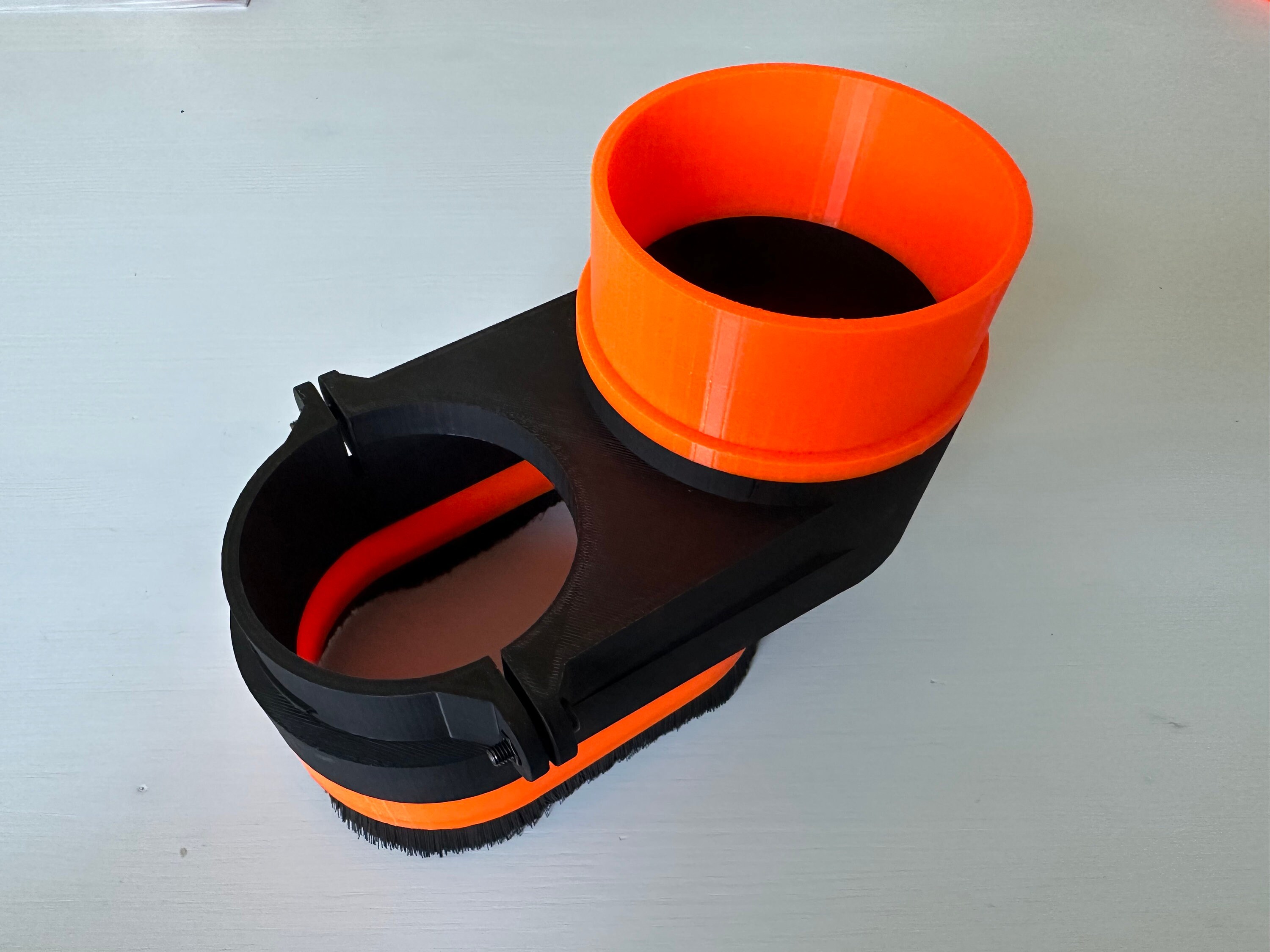 CNC Dust Boot MS8040 80mm Body 4in Hose 3D Printed CNC Dust - Etsy ...