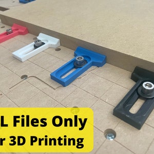 CNC Side Clamps Low Profile Digital Files 3D Printed CNC - Etsy