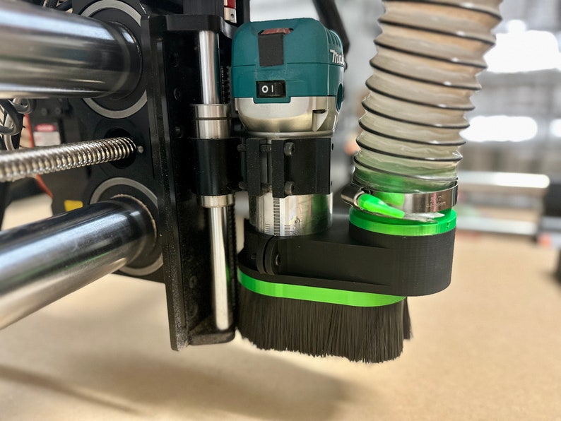 CNC Dust Boot MS6525 Digital STL Files, 65mm Body 2.5in Hose, 3D ...