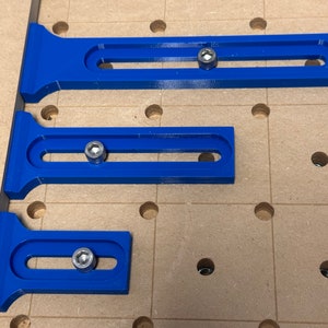 CNC Side Clamps Low Profile Digital Files, 3D Printed CNC Clamps and ...