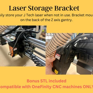 CNC Dust Boot With Laser MS8040L Digital STL Files, 80mm Body 4in Hose ...