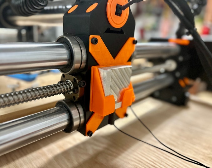 CNC Toe Clamps Low Profile, 3D Printed CNC Down Side Pressure Clamps ...