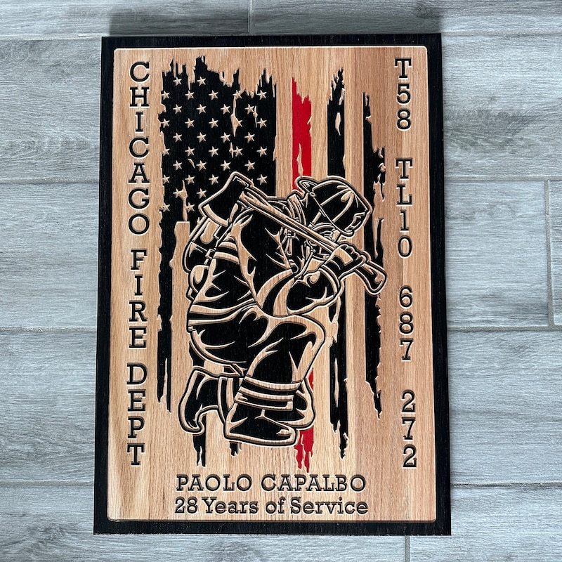 Firefighter Sign - Etsy