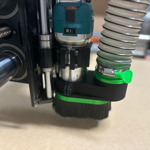 CNC Dust Boot MS6525, 65mm Body 2.5in Hose, 3D Printed CNC Dust Shoe ...