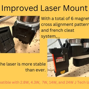 CNC Dust Boot With Laser MS8025L Digital STL Files, 80mm Body 2.5in ...