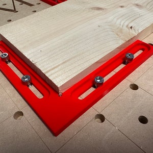 CNC Side Clamps Low Profile, 3D Printed CNC Clamps and Fences With Bolt ...