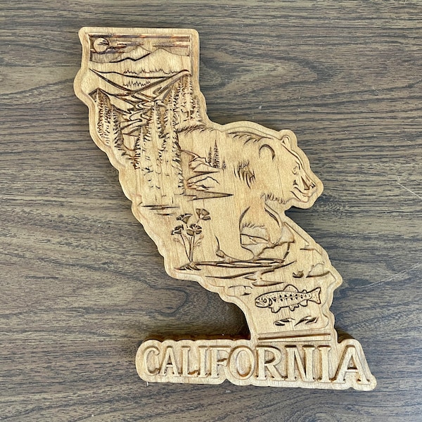 Wood California - Etsy