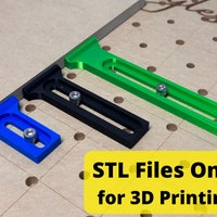 CNC Corner Fence Low Profile, 3D Printed CNC Corner and Side Fences ...