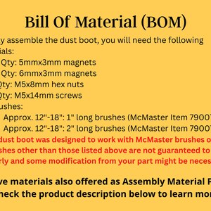 CNC Dust Boot MS6525 Digital STL Files, 65mm Body 1-7/8in Hose, 3D ...