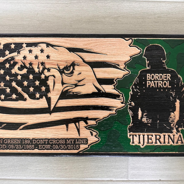 Border Patrol Logo - Etsy