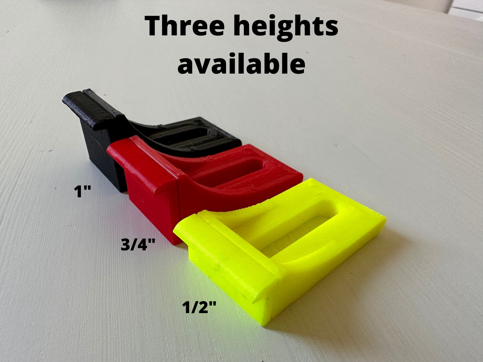 CNC Toe Clamps Low Profile 3D Printed CNC Down Side Pressure - Etsy