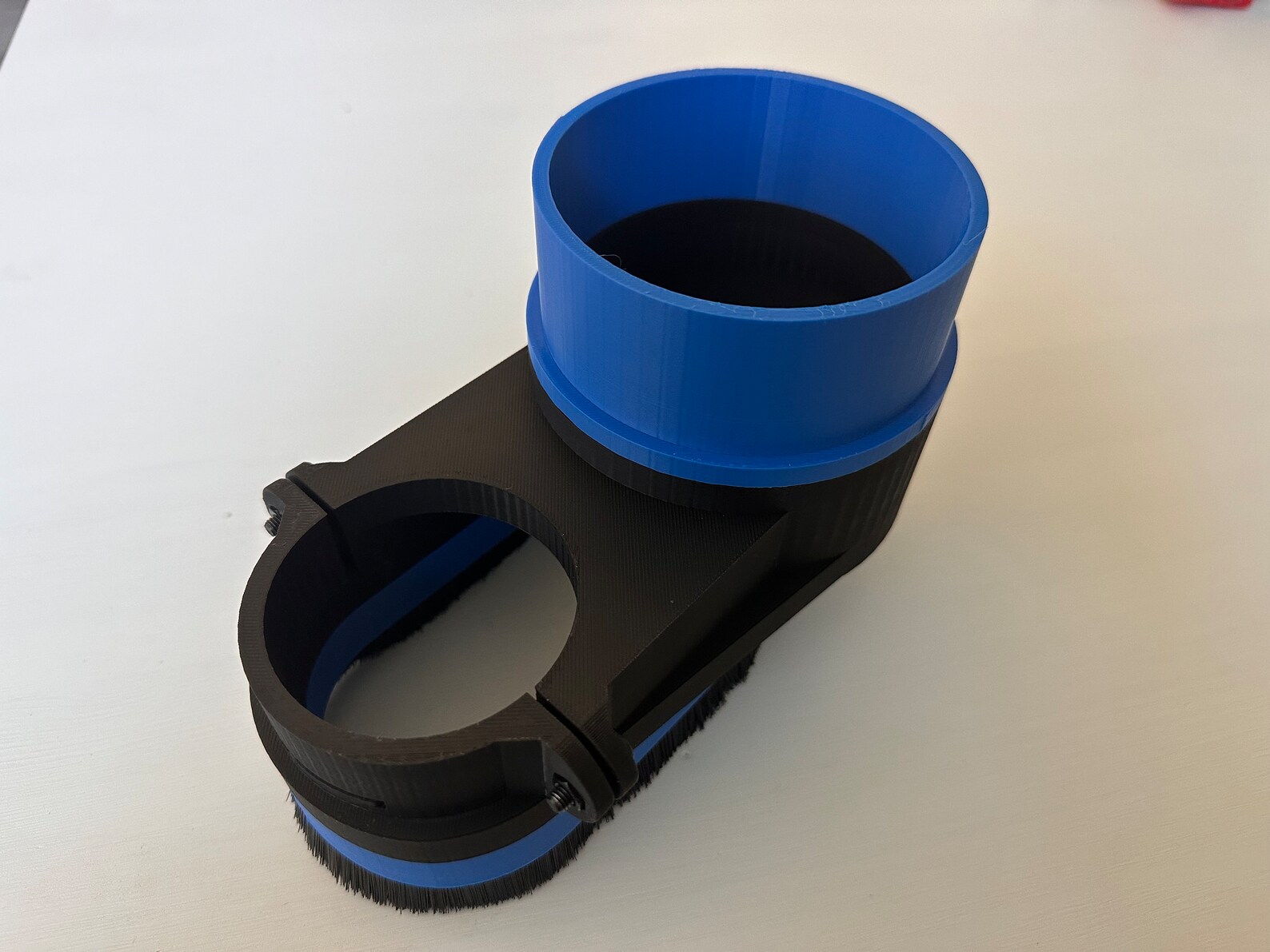 CNC Dust Boot MS6540 Digital STL Files, 65mm Body 4in Hose, 3D Printed ...