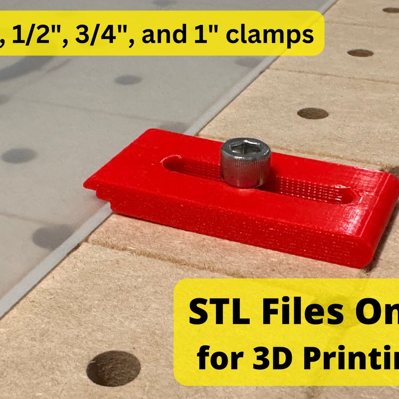 Cnc Clamps Stl Files - Etsy