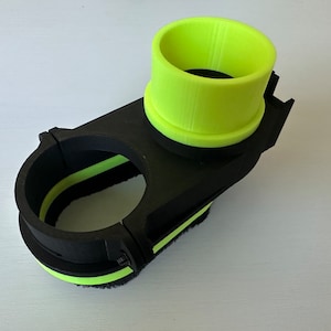 CNC Dust Boot MS8025, 80mm Body 2.5in Hose, 3D Printed CNC Dust Shoe ...