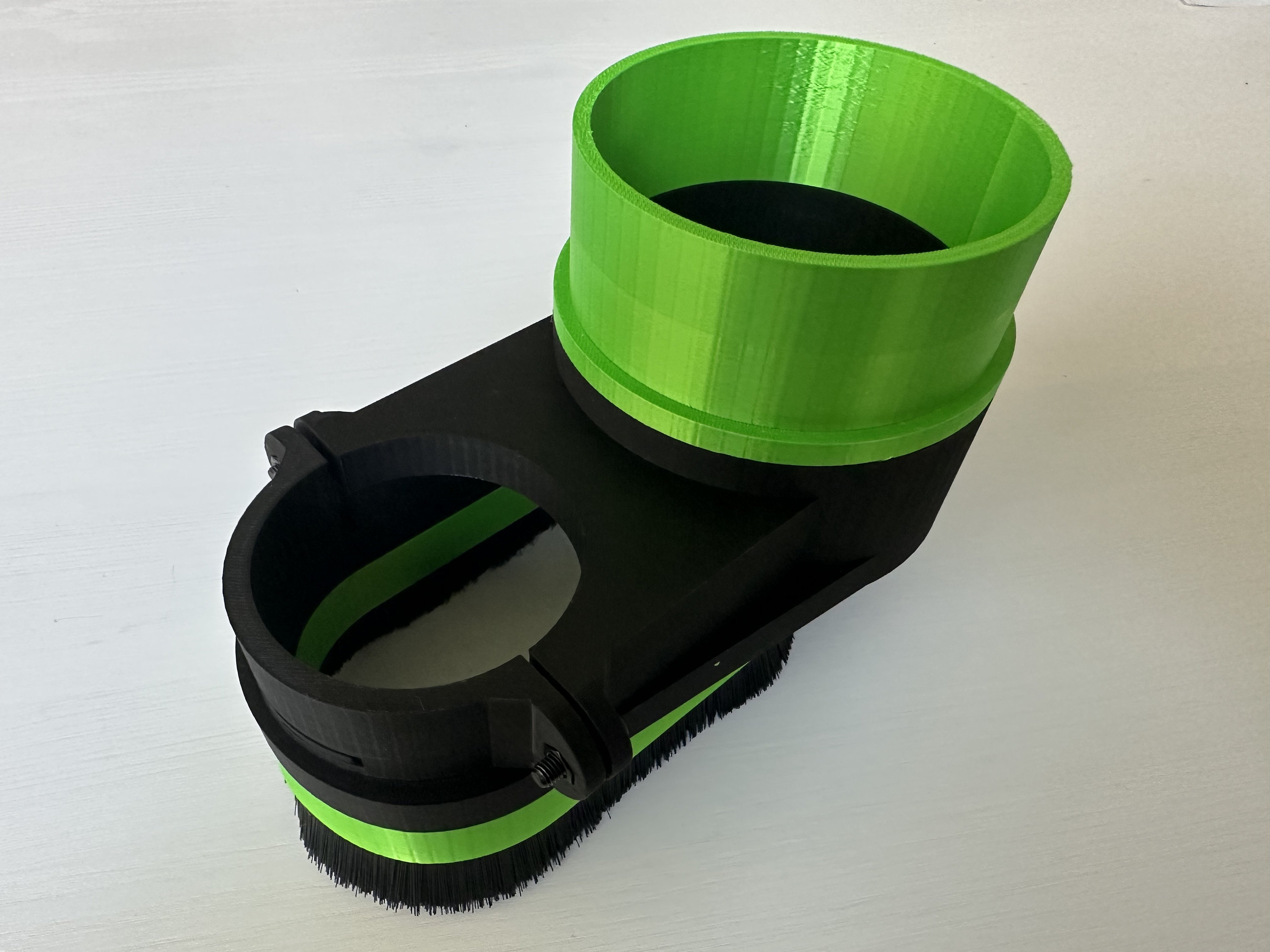 CNC Dust Boot MS6540 Digital STL Files, 65mm Body 4in Hose, 3D Printed ...