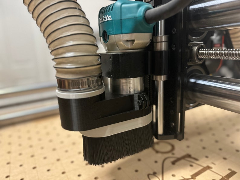 CNC Dust Boot MS6525 Digital STL Files, 65mm Body 2.5in Hose, 3D ...