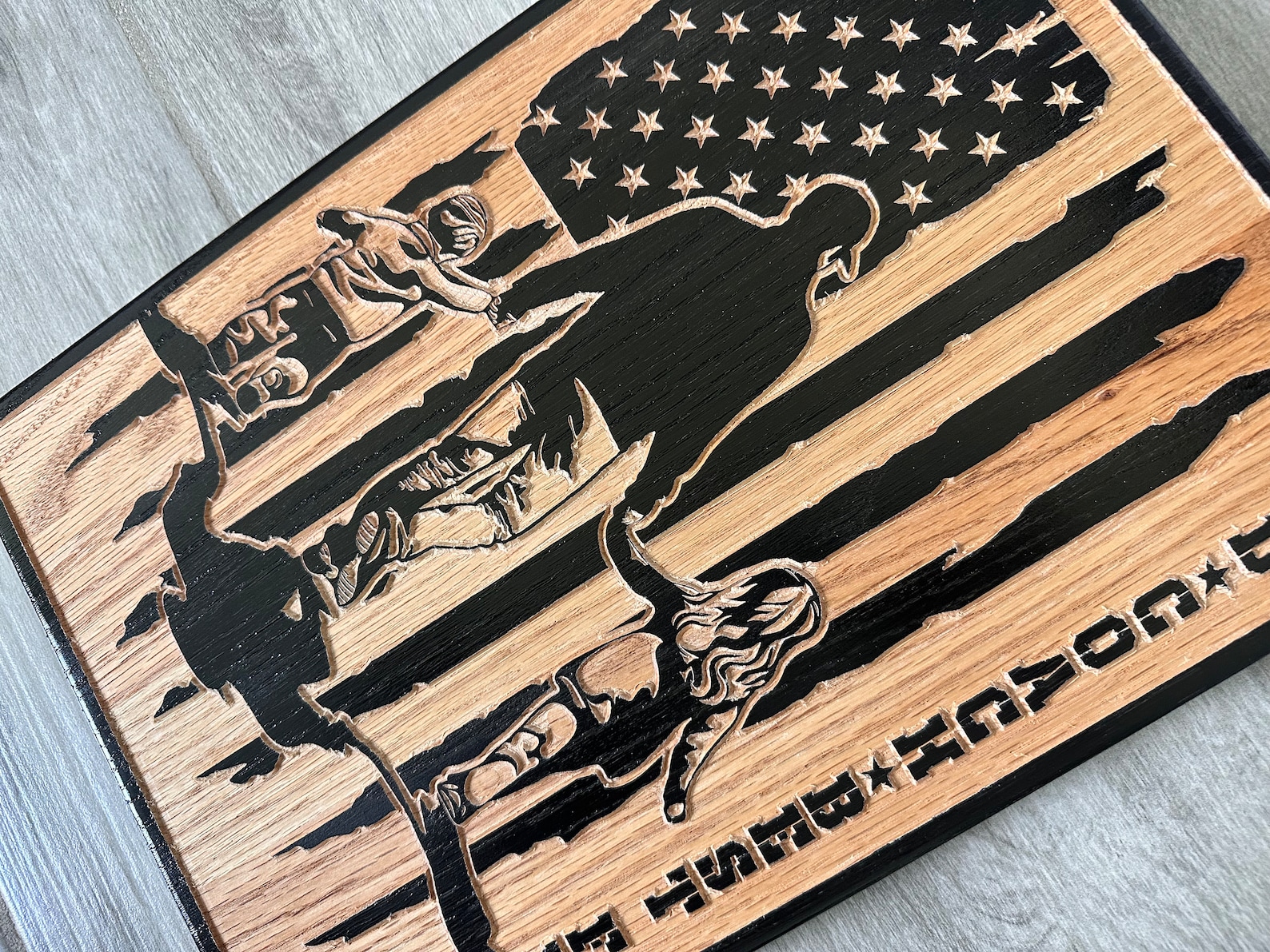 Carved Wood Dad Father Sign, Personalized Fathers Day Birthday ...