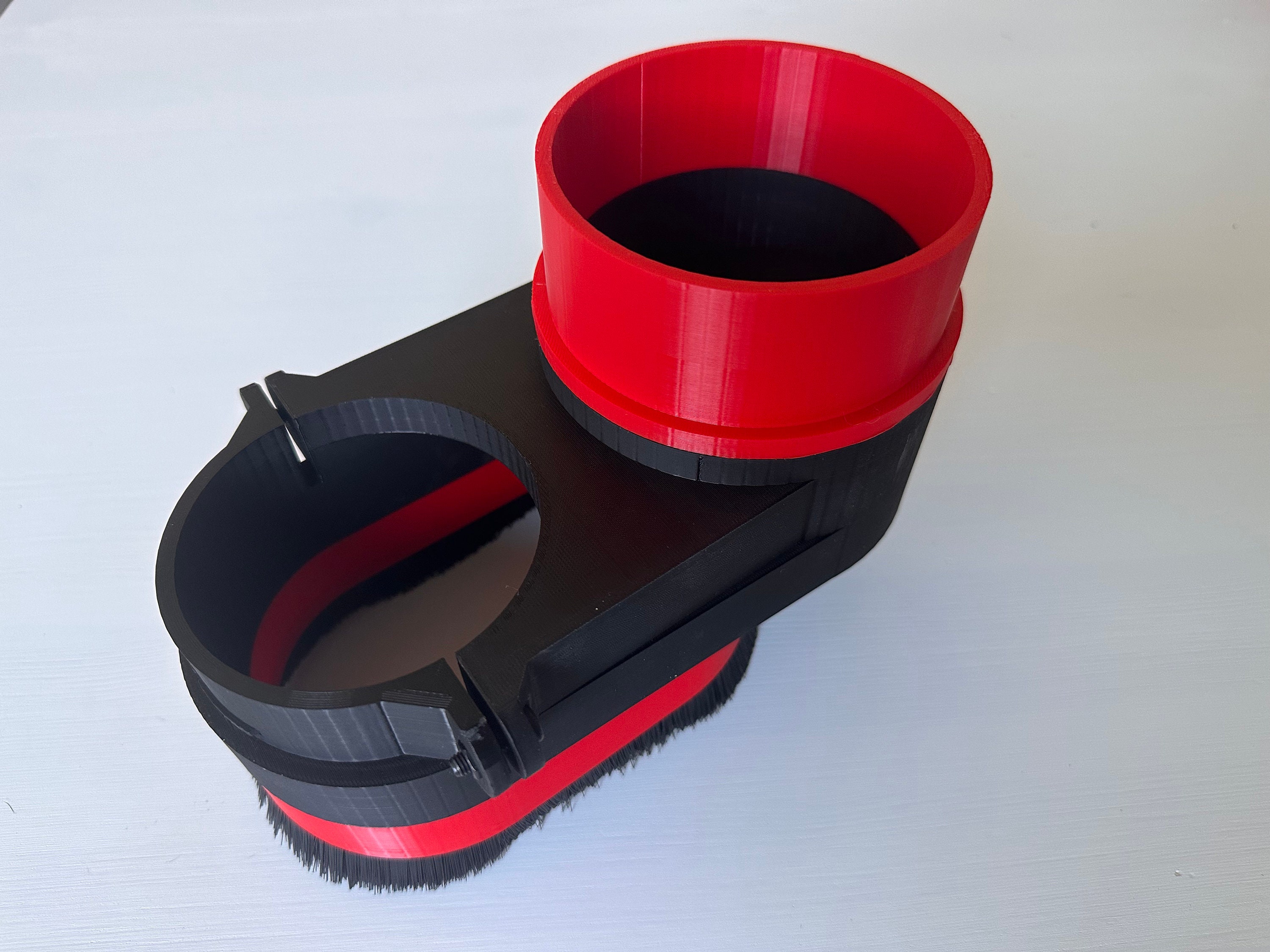 CNC Dust Boot MS8040 80mm Body 4in Hose 3D Printed CNC Dust - Etsy ...