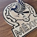 Wooden Mexico National Team Crest, Mejico Soccer Football Futbol Emblem ...