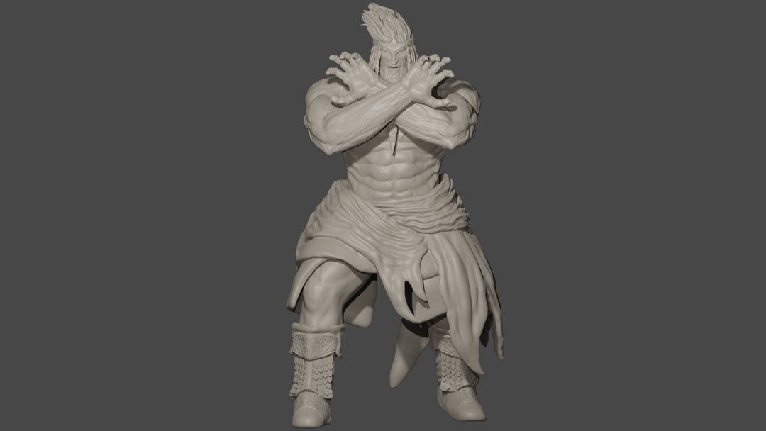 Hoarah Loux Godfrey, First Elden Lord 3D Print STL File Unsupported - Etsy