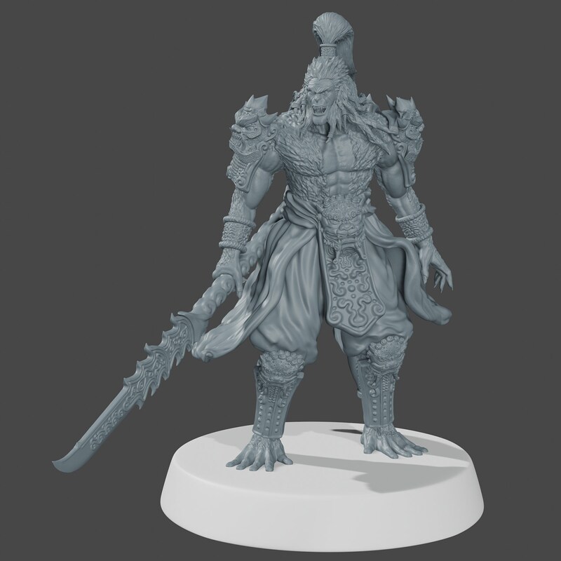 Wukong 3d Model - Etsy