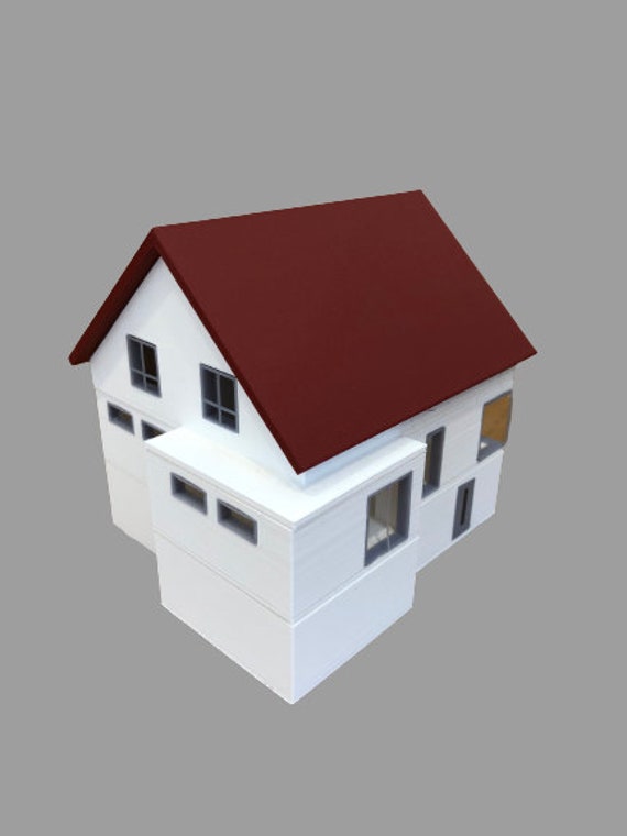 Architectural Models 3D Printing House Scale Model | Etsy
