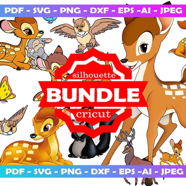 Bambi Butterfly Svg - Etsy