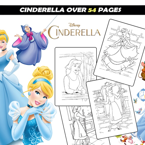 Cinderella Printable - Etsy