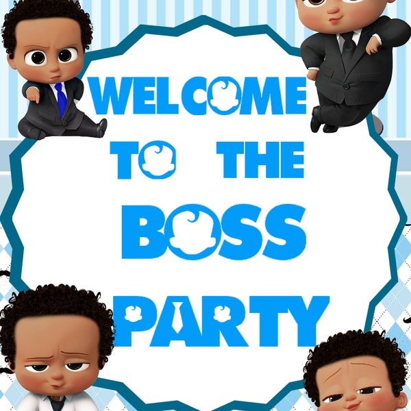 Boss Baby Backdrop - Etsy