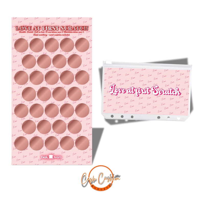 Love at First Scratch Savings Challenge – Funny Scratch off Money ...