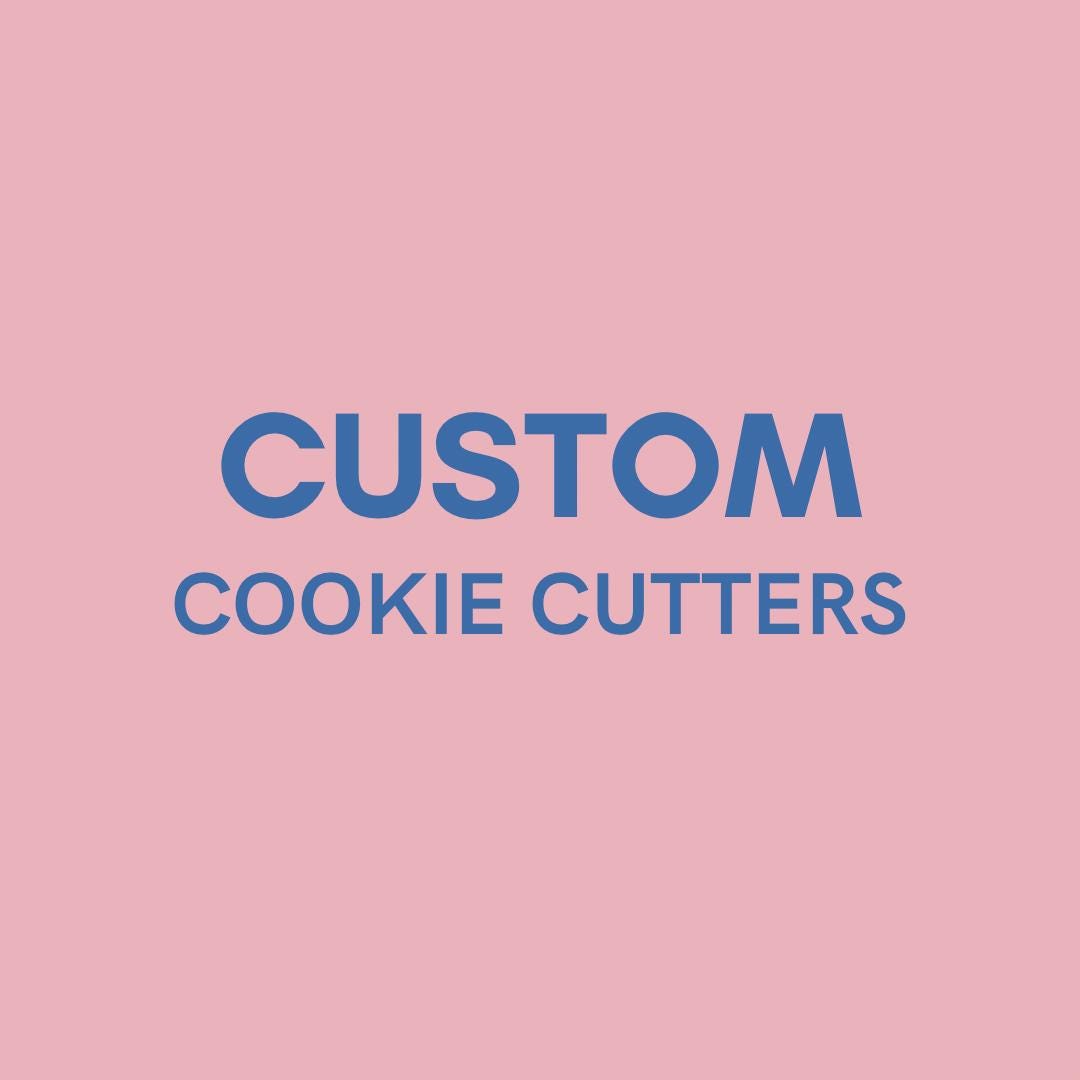 Custom Cookie Cutters - Etsy