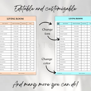 Airbnb Inventory Checklist Airbnb Essentials Housekeeping - Etsy