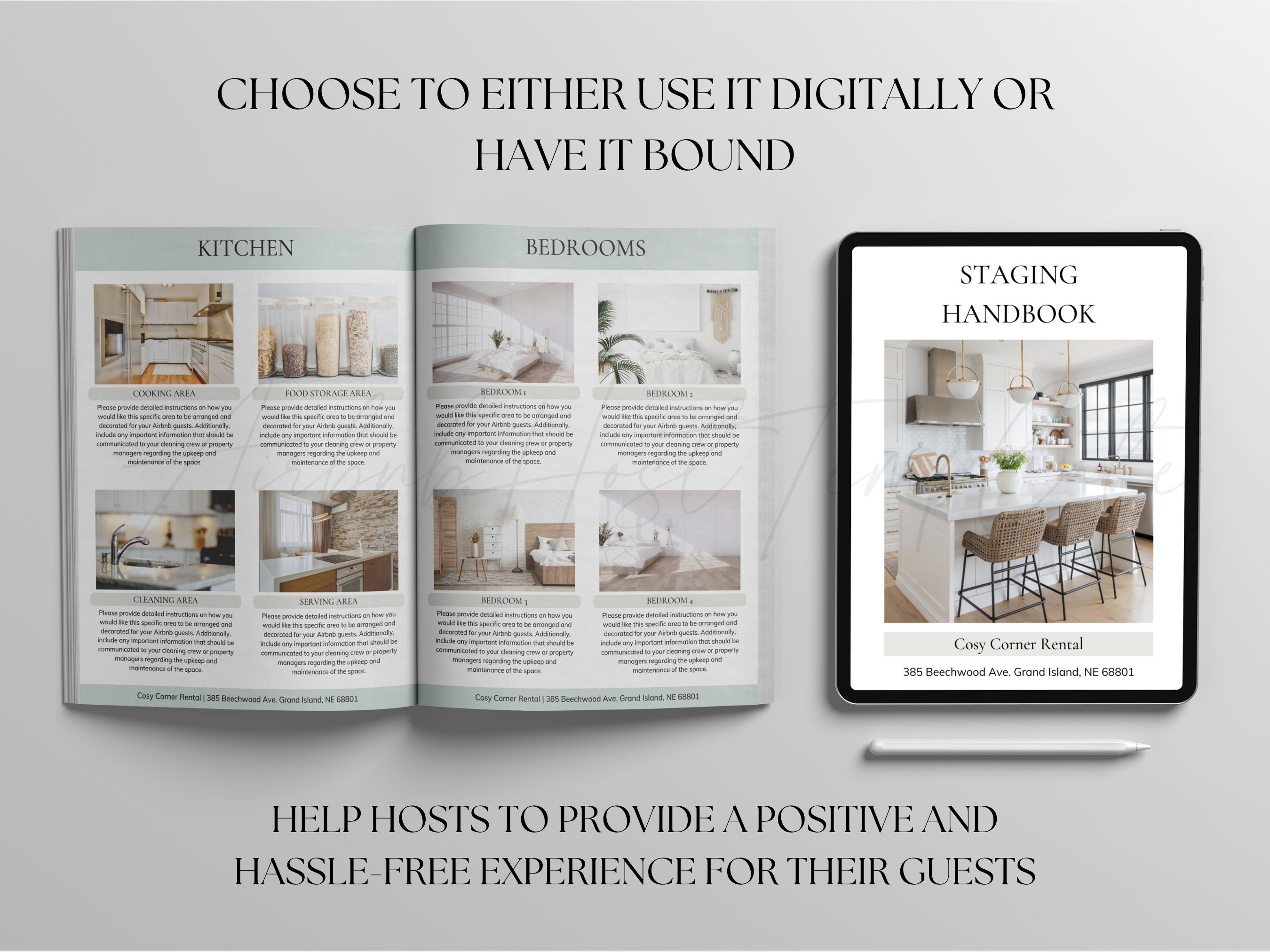 Airbnb Checklist Template Bundle, Editable Airbnb Inventory Checklist ...