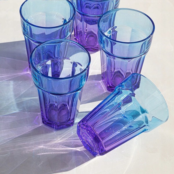 Blue Glassware - Etsy