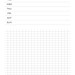 Printable Undated Weekly Planner, A5 Size (148x210mm; 8.3x5.8 Inch), 1 ...