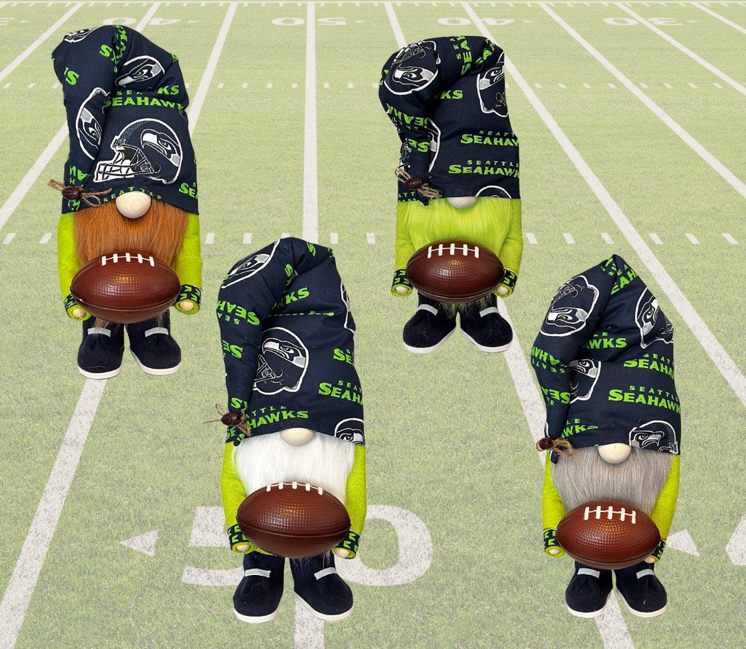 Seattle Seahawks Football Gnome / Seahawk Gnome / Sports Gnome - Etsy