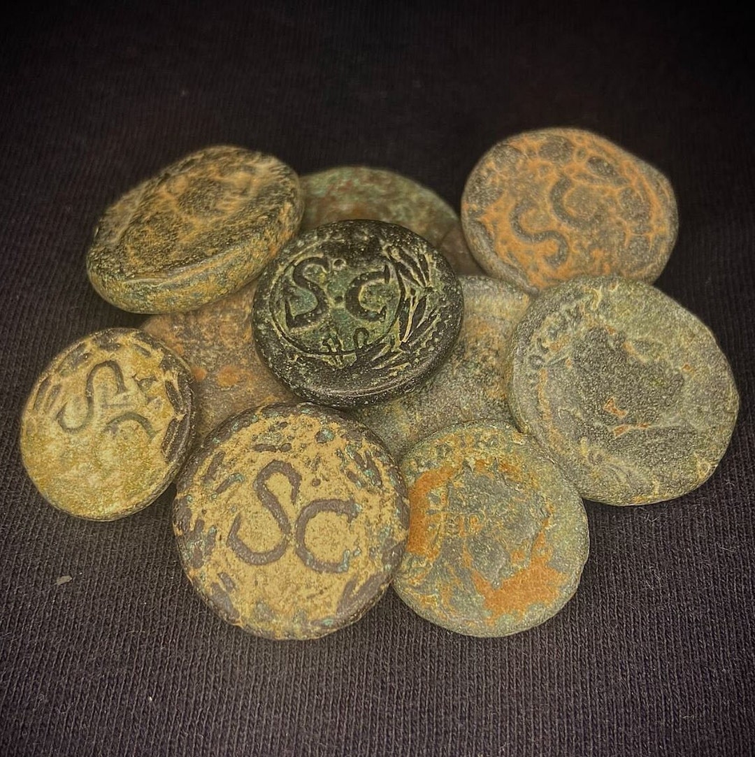 One Random Ancient Roman Bronze Coin - S.C. Denomination - 1500+ Years ...