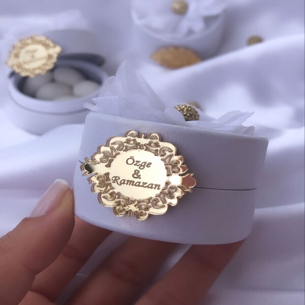 Nikkah Favor Boxes - Etsy