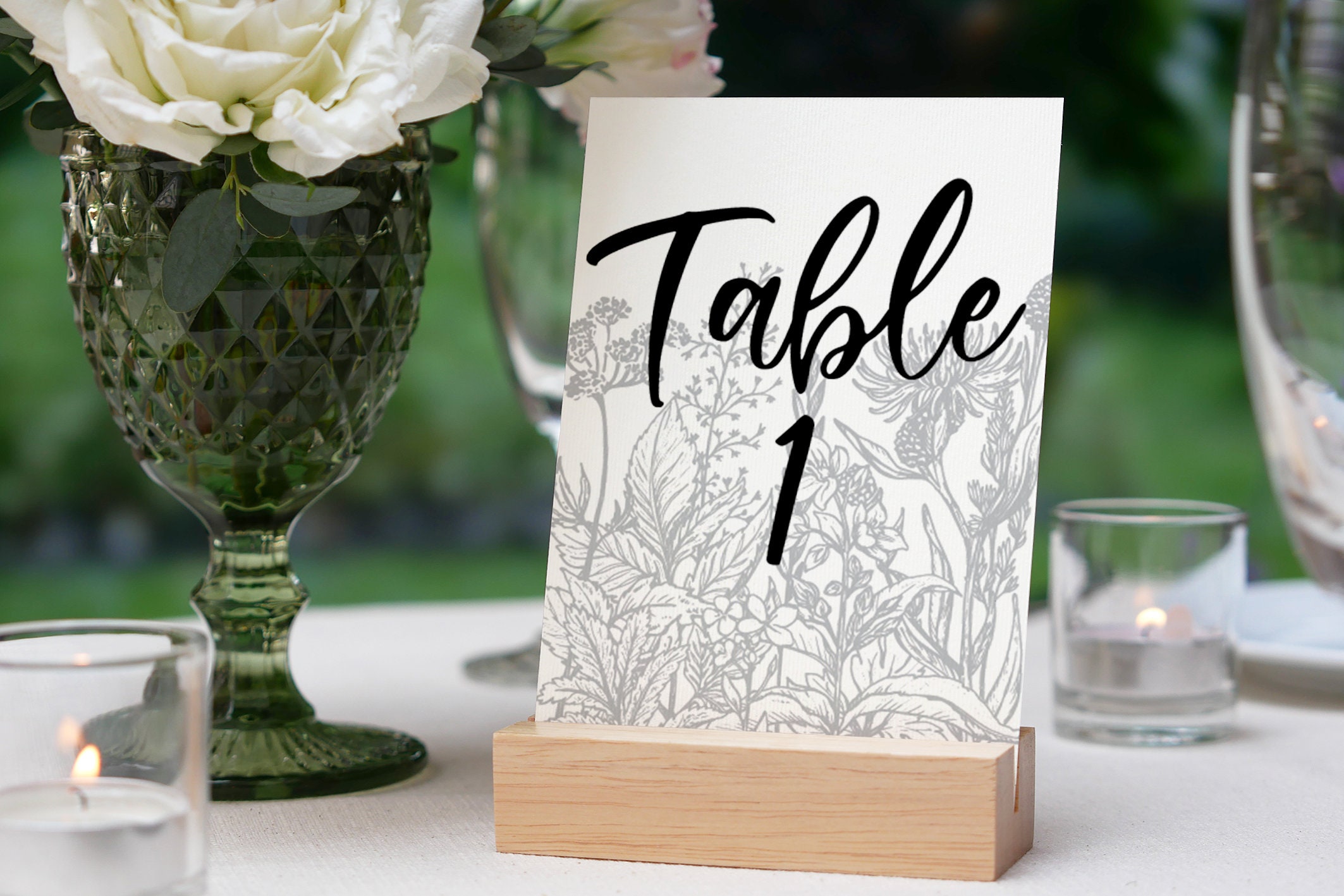 Printable Table Numbers - Etsy