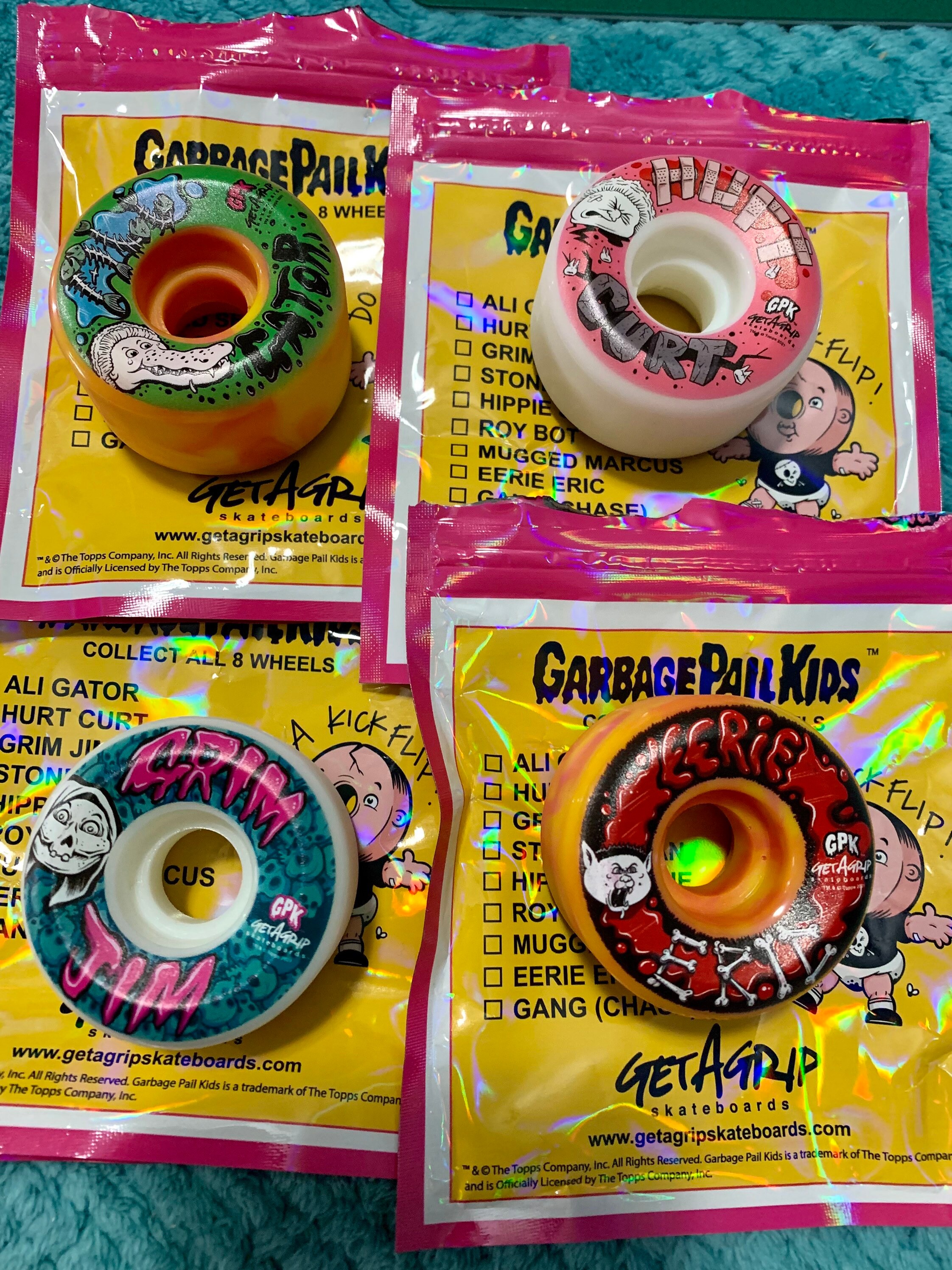 Artist Trading Cards Art & Collectibles 1 Mystery Get a Grip Skateboard ...