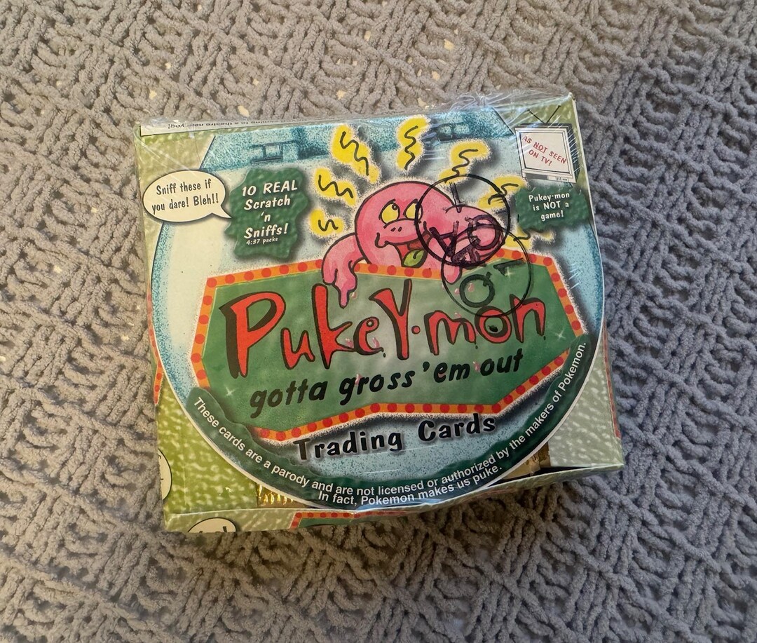 Pukeymon Hobby Sealed Free Shipping! - Etsy