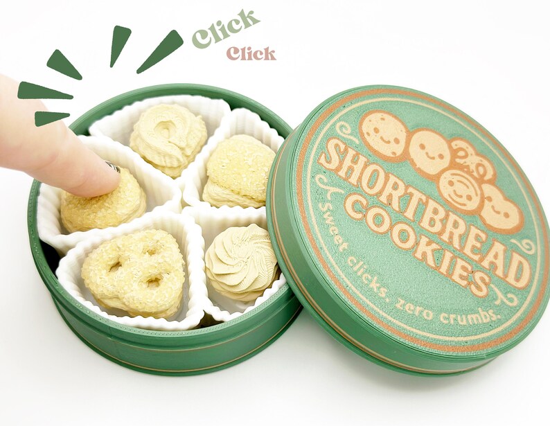 Fidget Clicker Fake Chocolates Keycaps Mechanical Keyboard Stim Toy ...